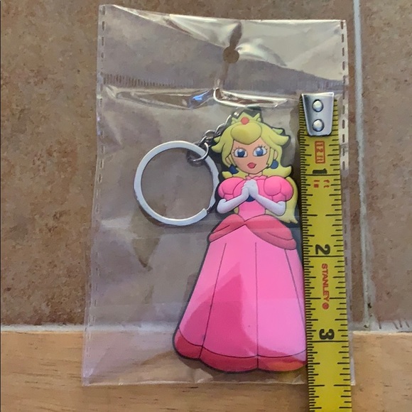 Accessories | Princess Peach Keychain Bag Charm | Poshmark